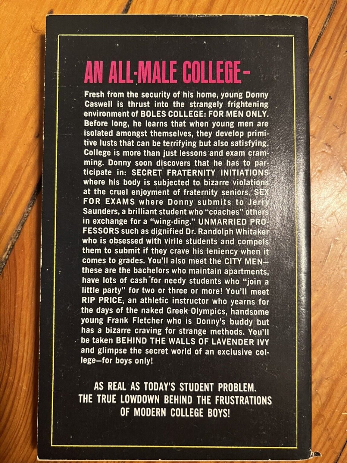 Gay Pulp, front & back – TiedFeetGuy